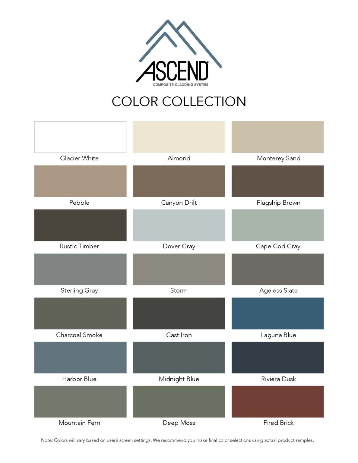 Pro Resources - Ascend Composite Cladding